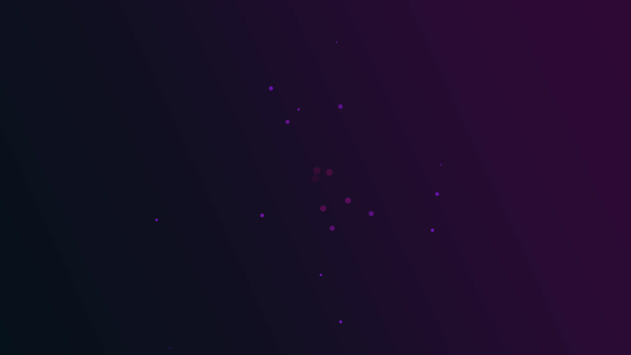 Premium stock video - Motion geometric gradient blue and purple dots