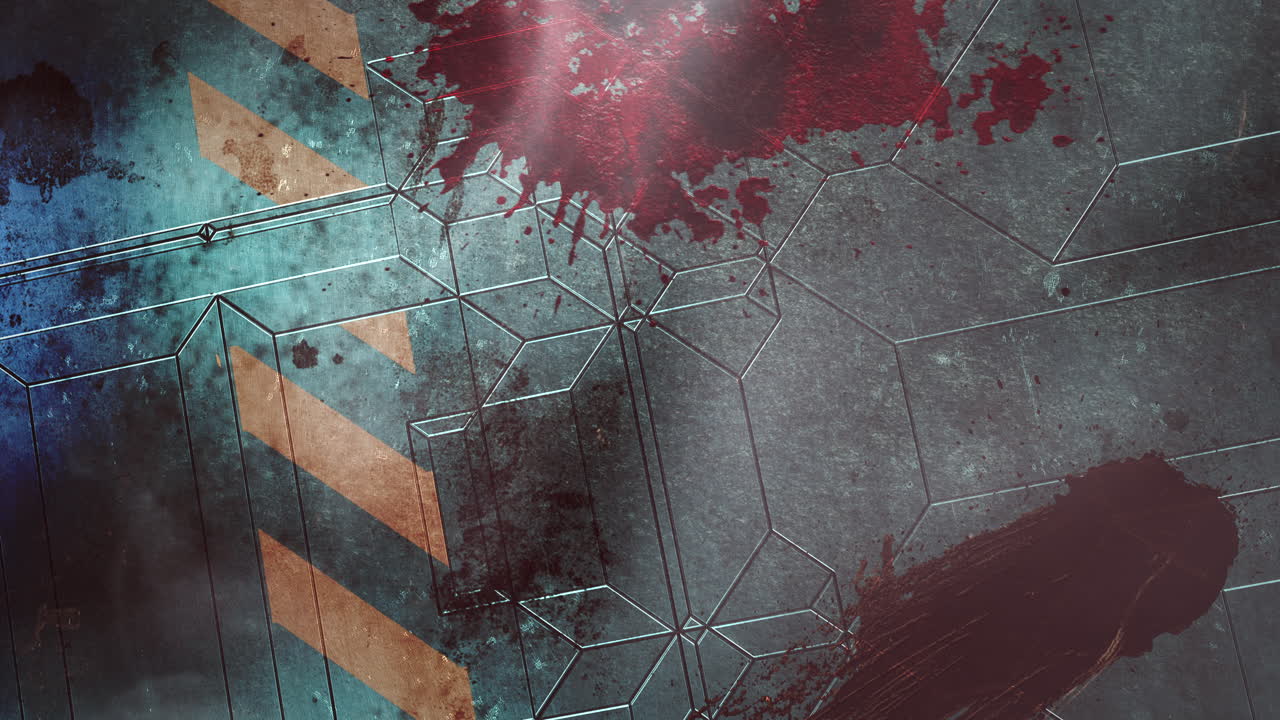 Premium stock video - Mystical horror background with dark blood on ...