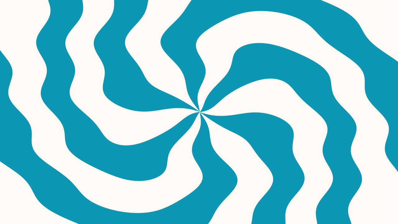 Premium stock video - Blue and white spiral lines in vertigo