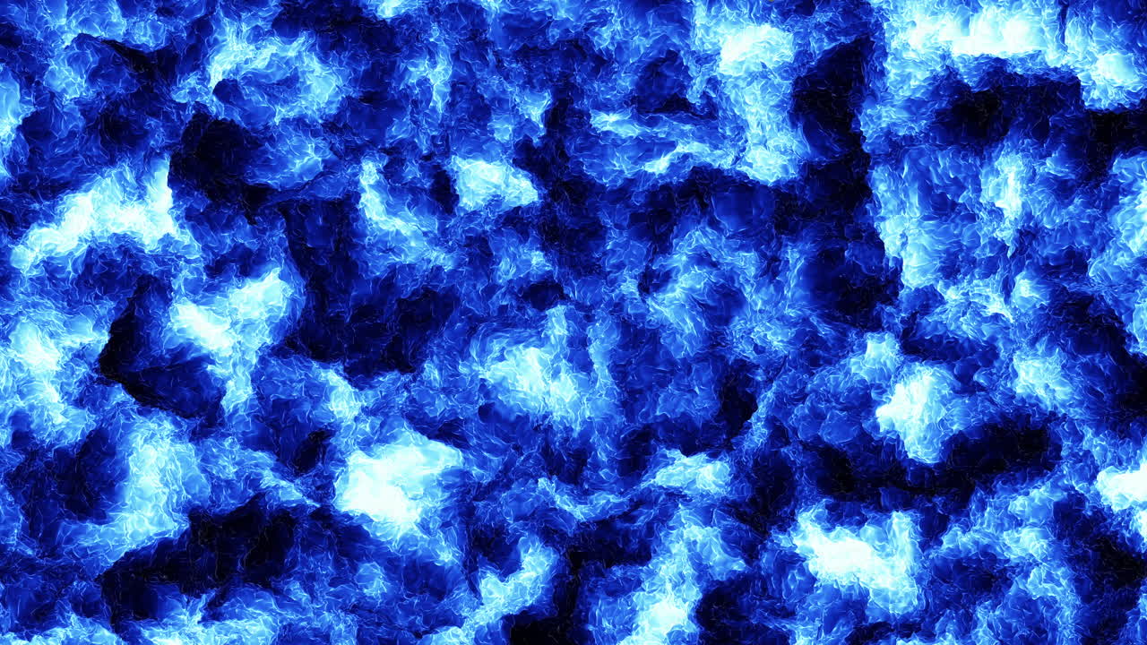 Premium stock video - Dark blue flowing mystical storm clouds in deep space