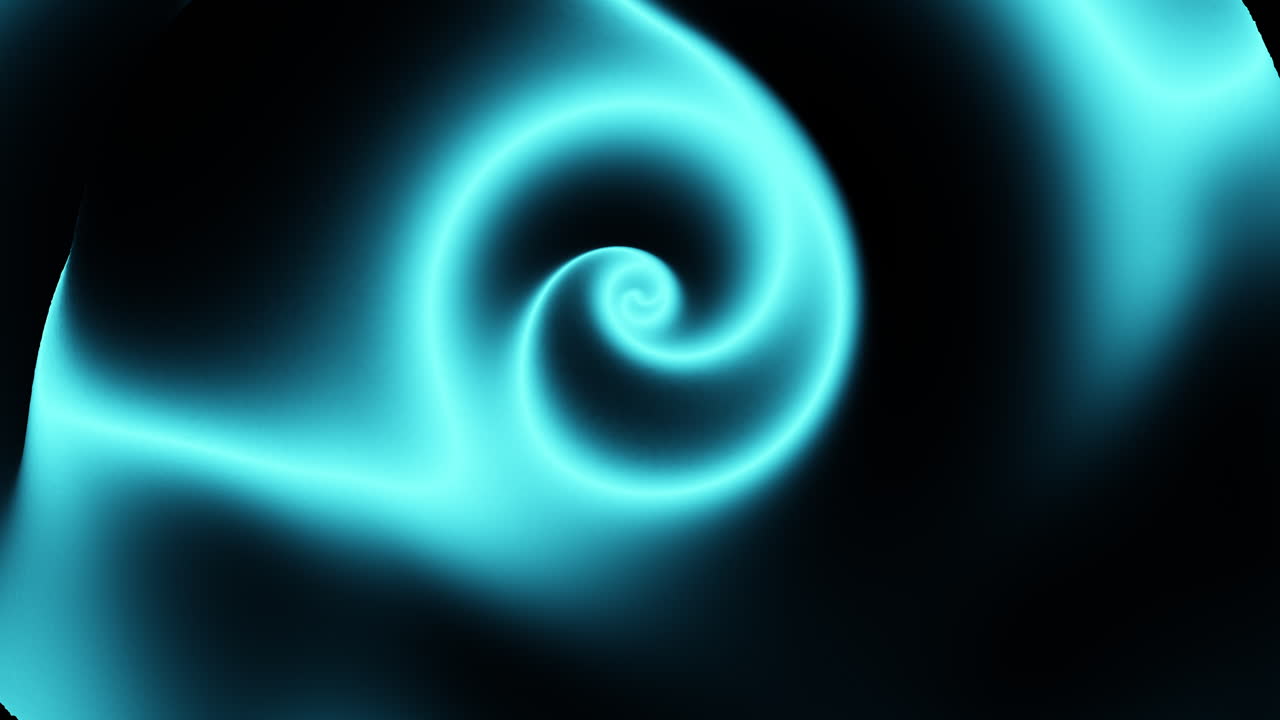 Premium stock video - Futuristic flowing blue waves pattern