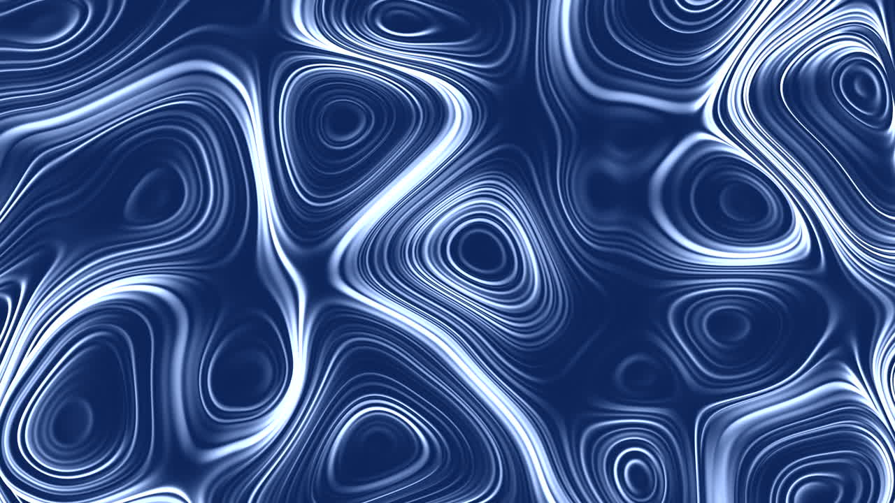 Premium stock video - Abstract blue gradient waves pattern