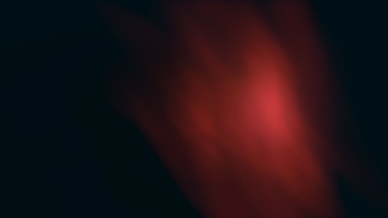 Vídeo Premium - Nube roja brillante en el cielo oscuro