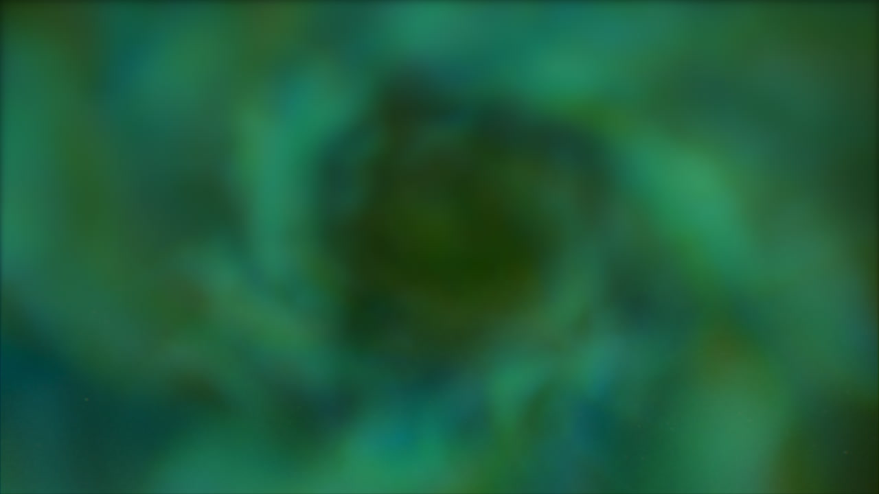 Premium stock video - Glowing green cloud in dark sky