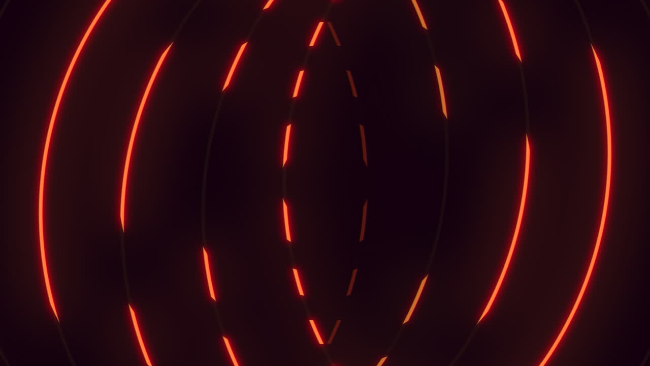 Premium stock video - Red lines pattern on black gradient