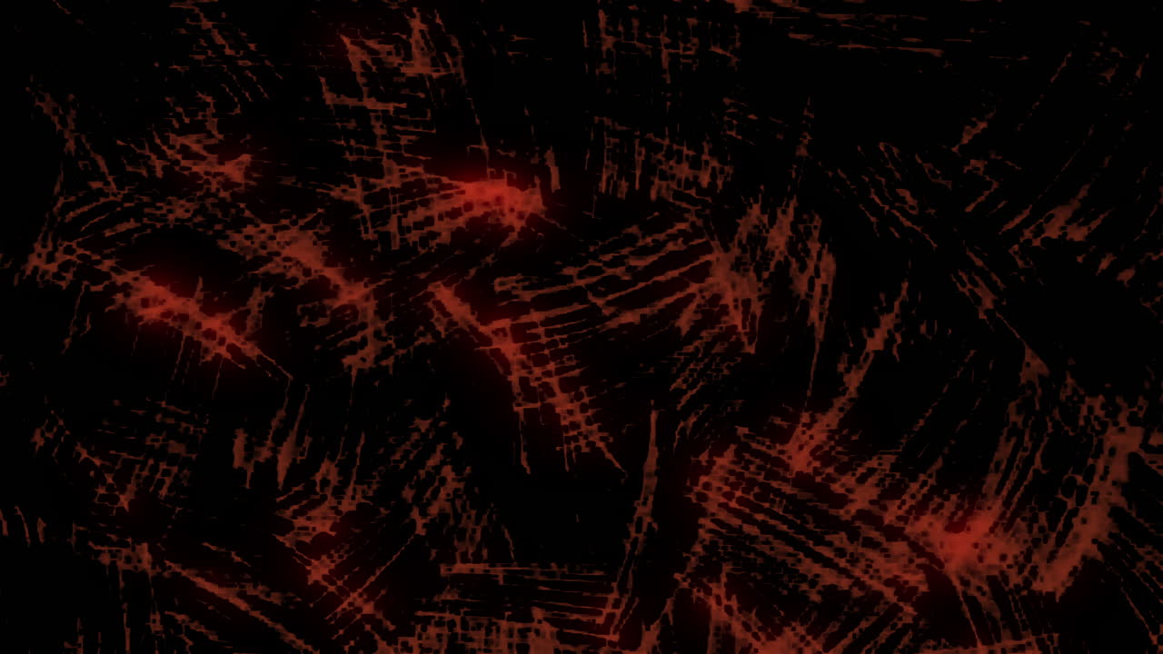 Premium stock video - Red splashes with noise on grunge texture