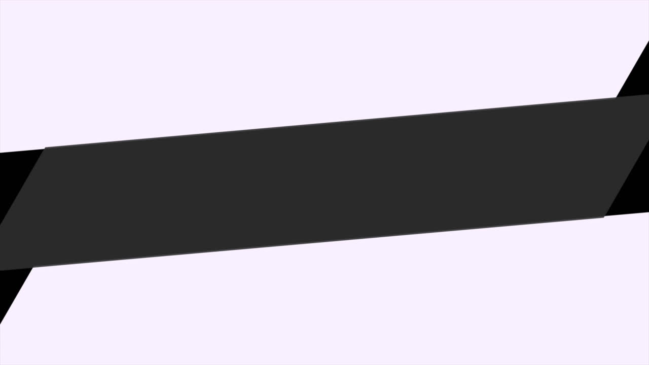 Premium stock video - Black line pattern