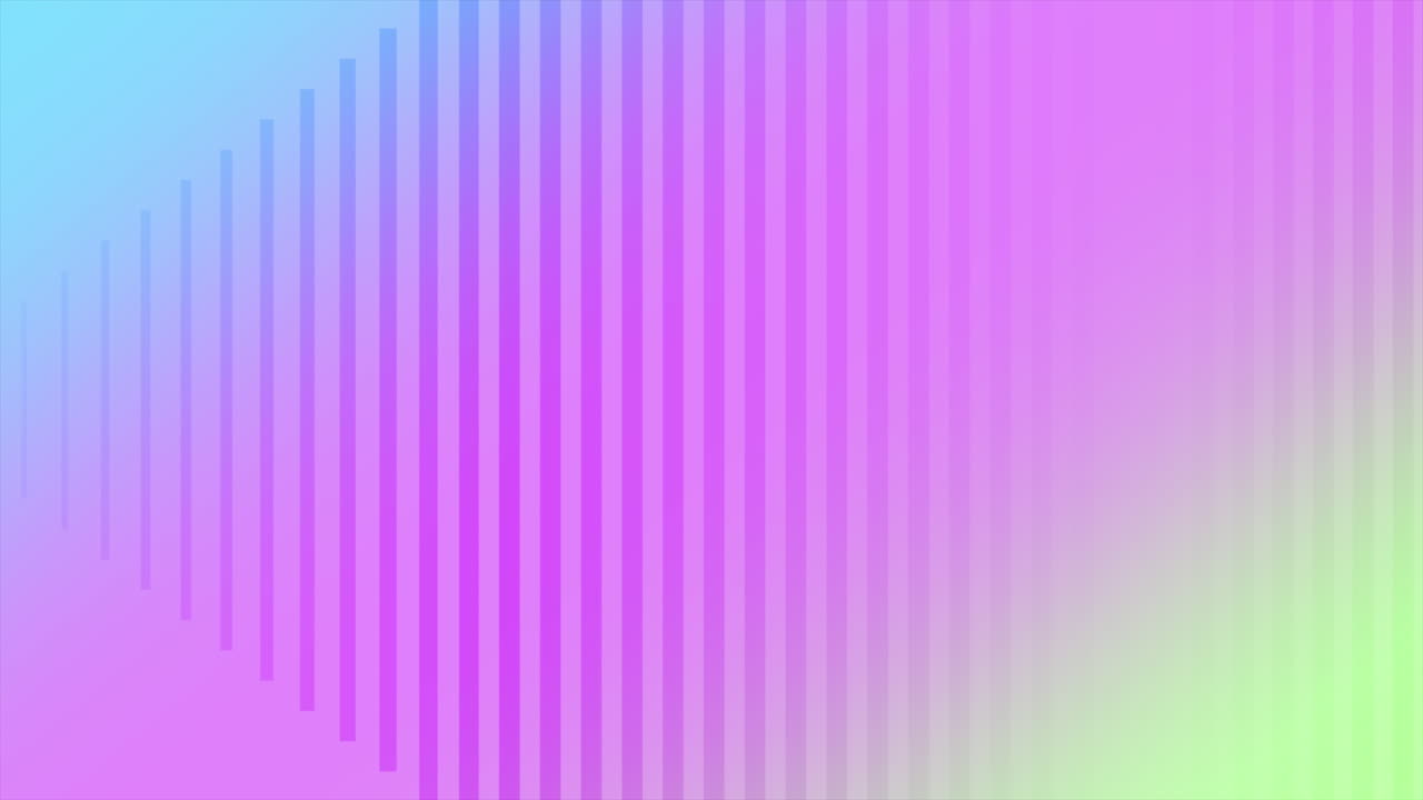 Premium stock video - Gradient rainbow lines pattern