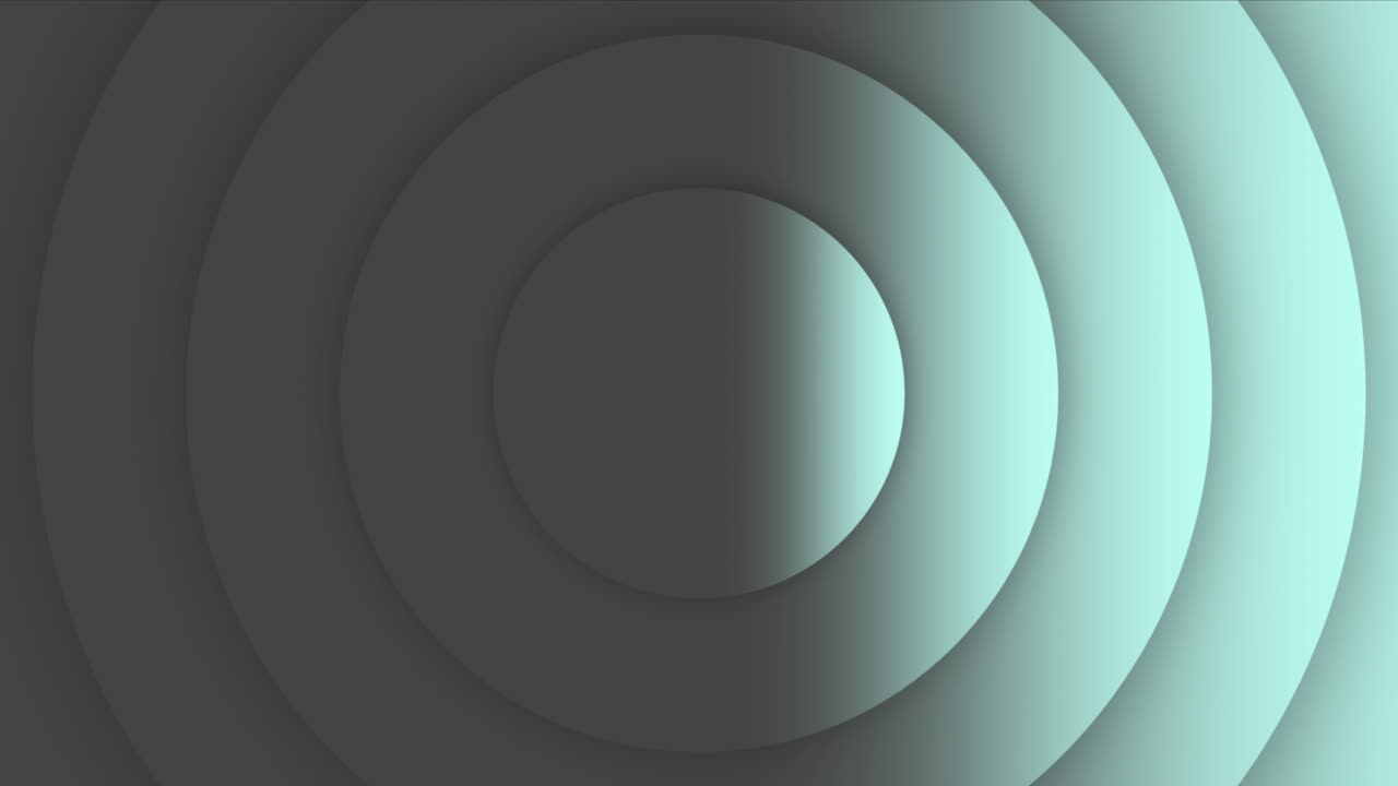 Premium stock video - Gradient white circles pattern