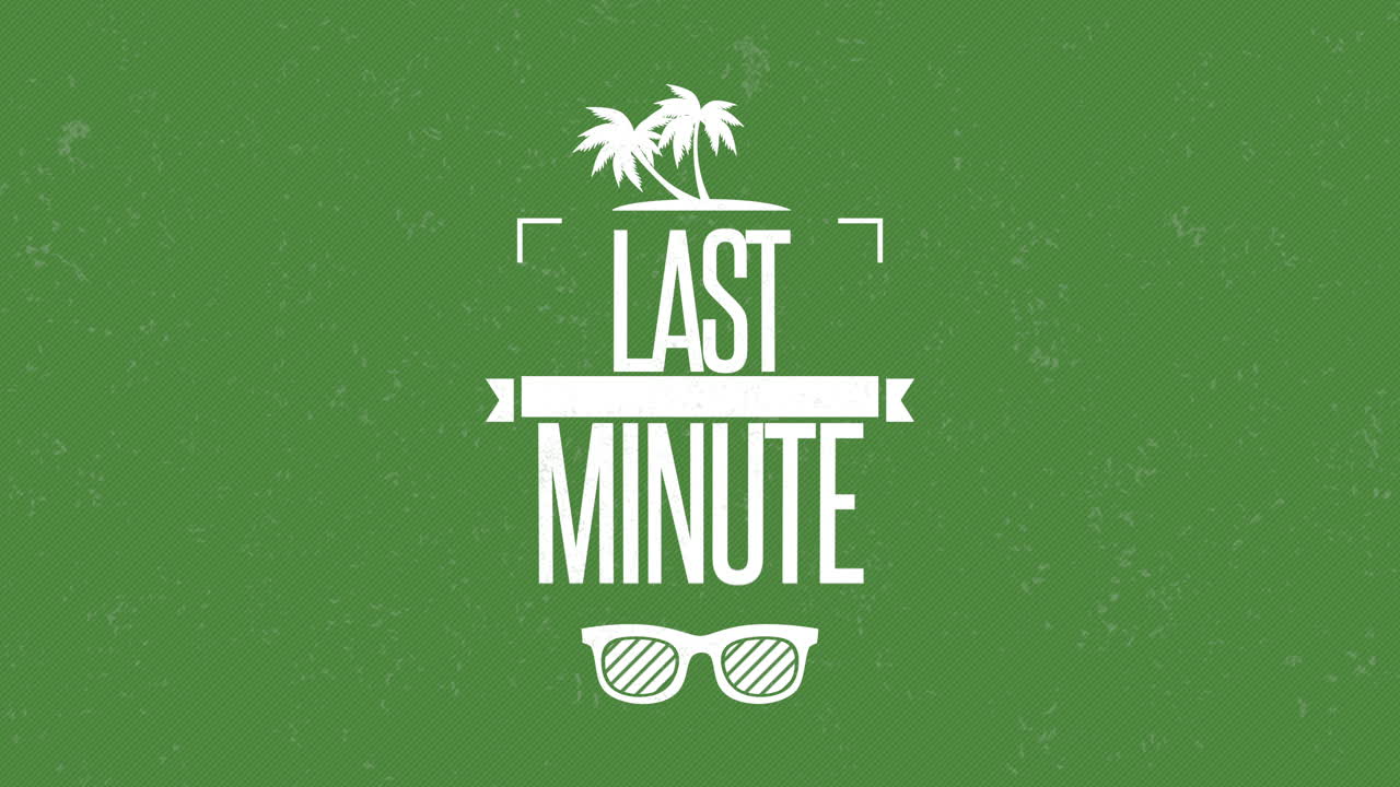 Premium stock video - Last minute with sunglasses and palms on green ...