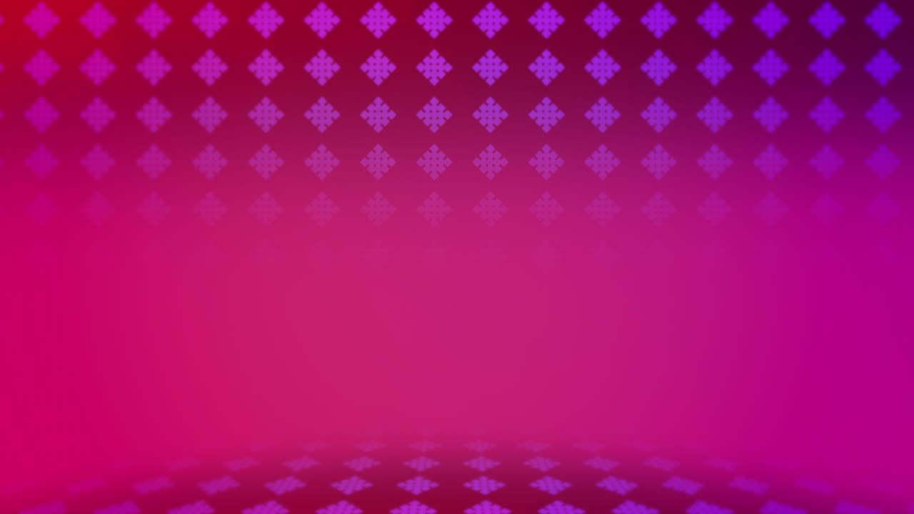 Premium stock video - Pink gradient pattern with geometric shapes